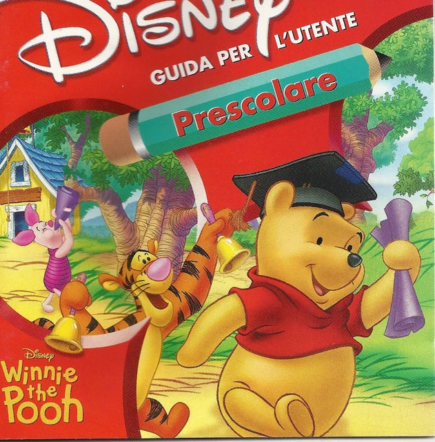 DISNEY WINNIE THE POOH Guida per L'untente Prescolare Italian CD ROM ...