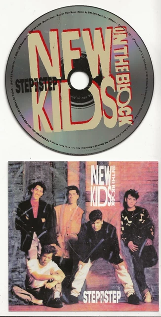 NEW KIDS ON The Block Nkotb Step By Step 3 Versions Usa Promo Cd Single ...