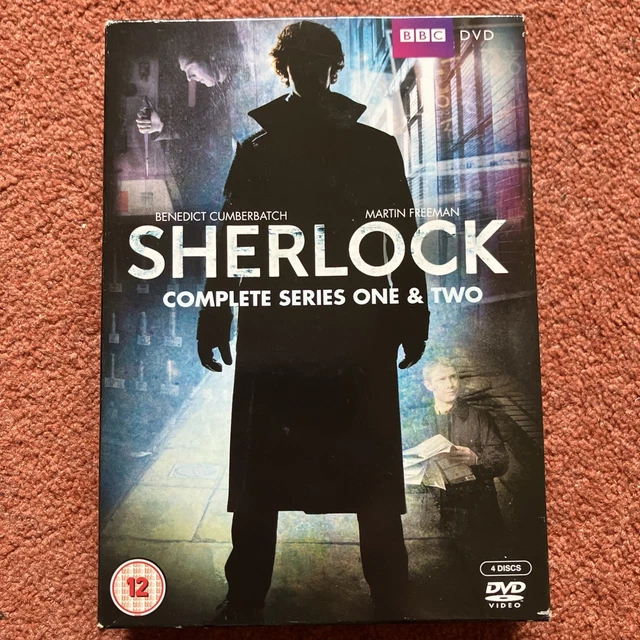 BBC SHERLOCK COMPLETE Series One and Two BOX SET 4 DVDs 2012 ...