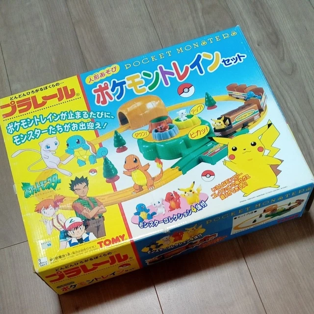 TOMY POKÉMON TRAIN Set Complete Working Toy Rare Collectible Figure Set ...