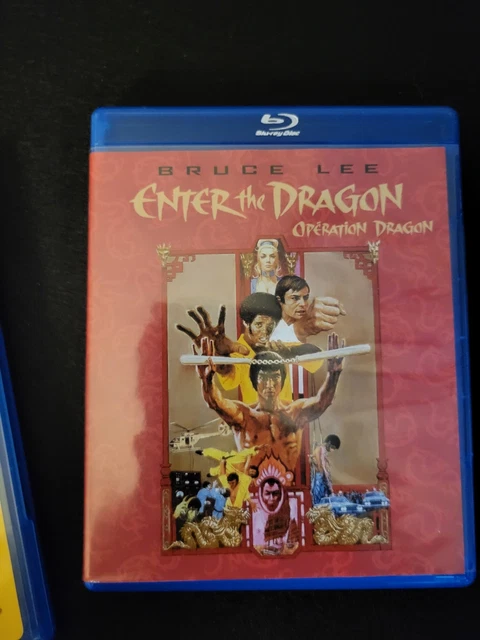 ENTER THE DRAGON (1973) Blu Ray Bruce Lee John Saxon Anna Capri 70s ...