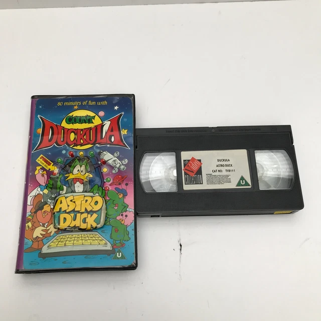 COUNT DUCKULA ASTRO Duck VHS Tape EUR 20,75 - PicClick IT