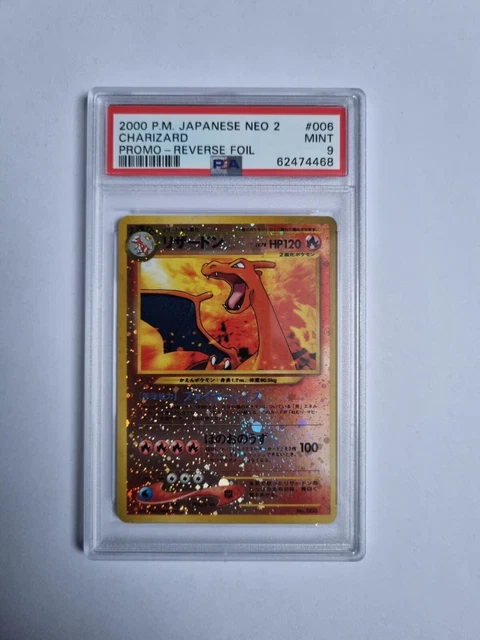 POKEMON CHARIZARD GLURAK Reverse Holo No.006 Japanese Neo PSA 9 Mint EUR 120,00 - PicClick DE