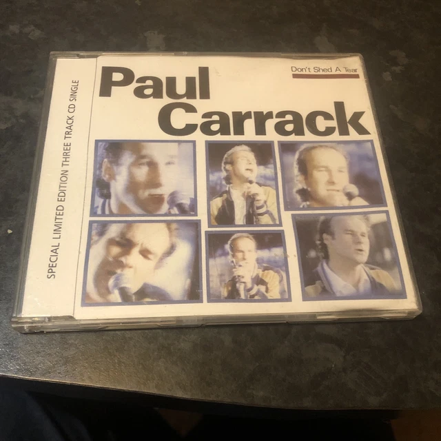 PAUL CARRACK - Don’t Shed A Tear - 3 Track CD Single 1989 £4.99 ... PAUL CARRACK - Don’t Shed A Tear - 3 Track CD Single 1989 £4.99 ...