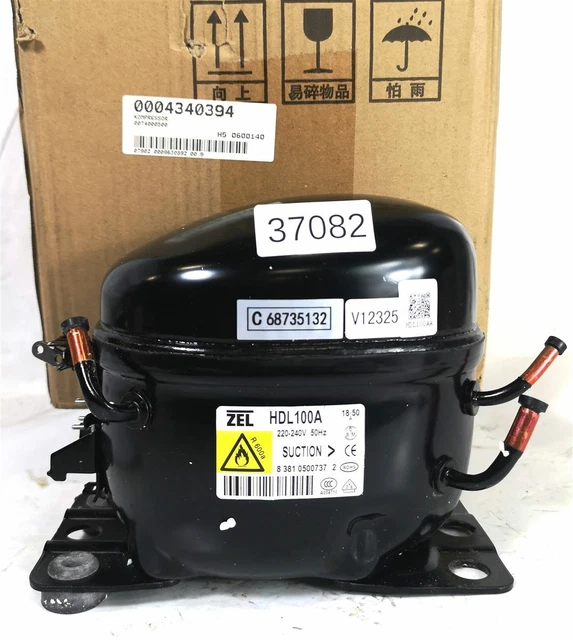ZEL HDL100A COMPRESSOR Refrigeration Compressor 220-240V 50Hz £114.67 ...