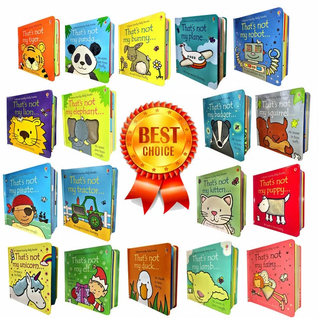 THAT'S NOT MY Toddlers Books Bundle Collection Set Usborne Touchy-Feely ...