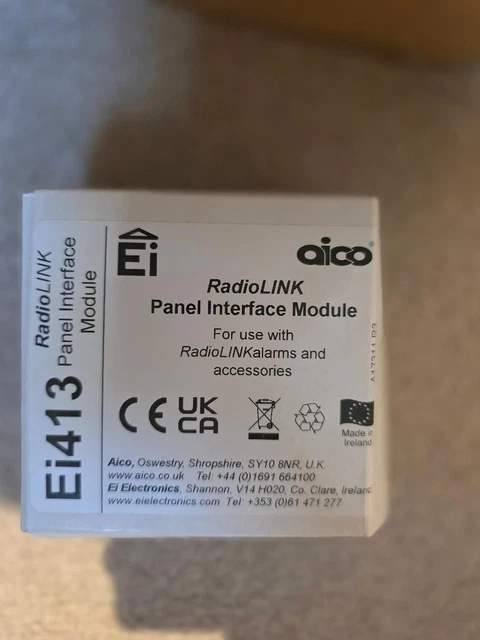 AICO EI413 RADIOLINK Panel Interface Module Surface Mounting 2 Way ...
