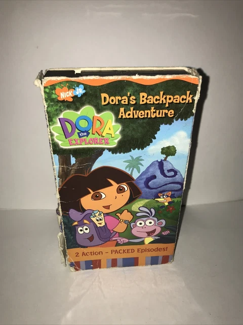 DORA THE EXPLORER - Dora's Backpack Adventure VHS 2002 Nick Jr EUR 9,35 - PicClick FR