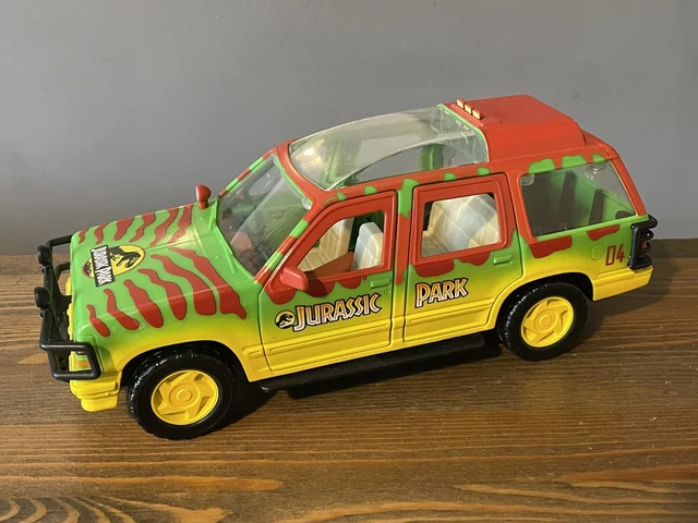 JURASSIC WORLD LEGACY Park Tyrannosaurus Rex Pack Escape Ford Explorer ...