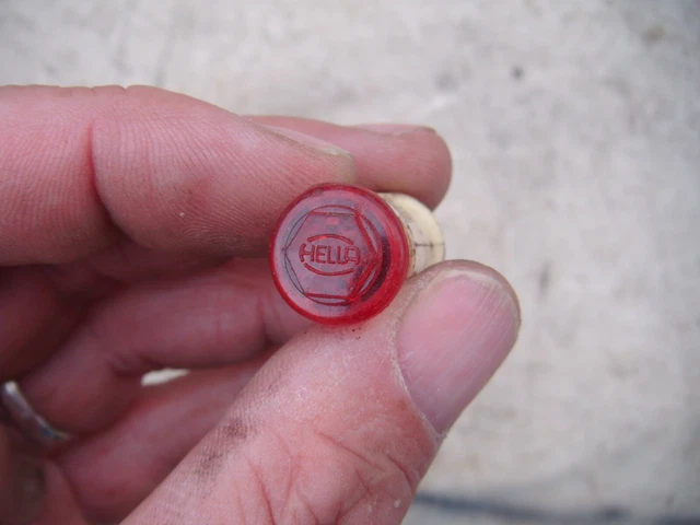 VINTAGE DASHBOARD HELLA warning indicator light £10.00 - PicClick UK
