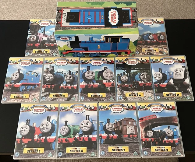 THOMAS AND FRIENDS Dvd Box Set The Classic Collection Oop Rare Series 1 ...