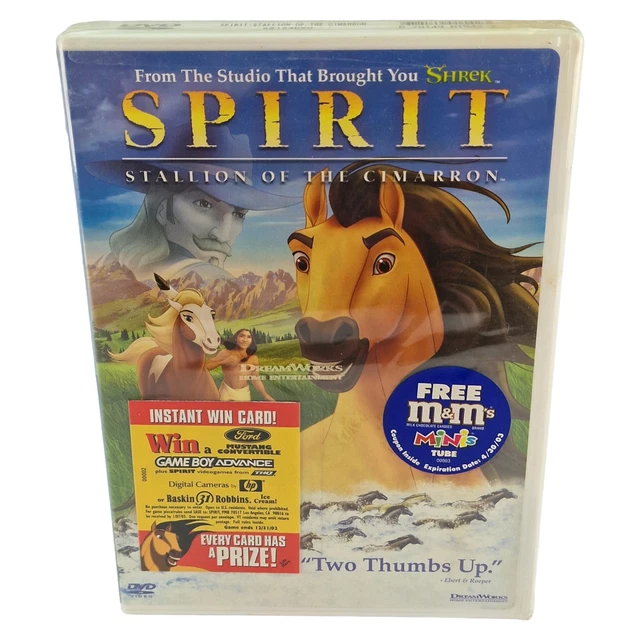 SPIRIT - STALLION of the Cimarron DVD (2002) FREE SHIPPING £2.10 ...