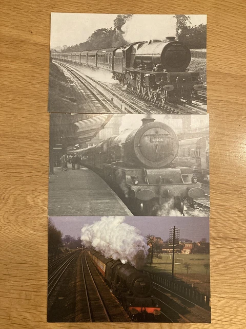 6 PHOTOS OF Railway Engine 46204/6204 Princess Royal Class - Princess ...