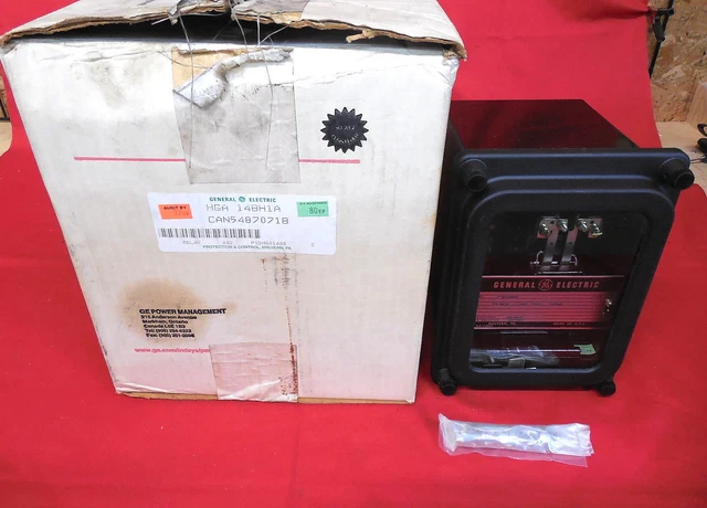 GE 12-HGA-14BH1A *NEW In Box* Time Overcurrent Relay 120V (2B6) $645.00 ...