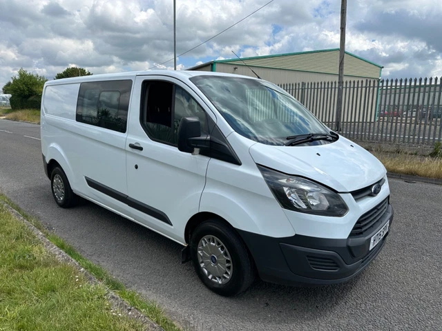 FORD TRANSIT CUSTOM crew cab lwb no vat £4,500.00 - PicClick UK
