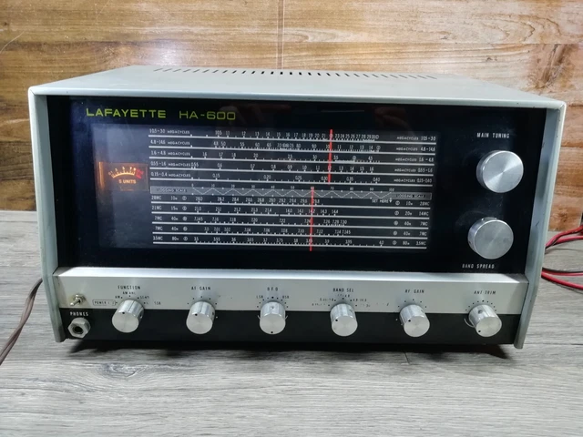 APPARECCHIO RICEVITORE LAFAYETTE HA-600 elettronica vintage radio ...