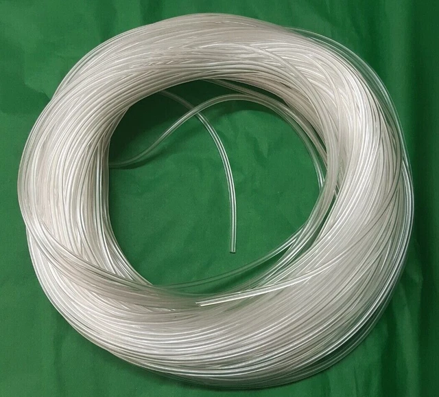 SMALL BORE PVC Clear Plastic Tube Pipe 1.5mm 2mm 3mm 4mm £1.99 ...