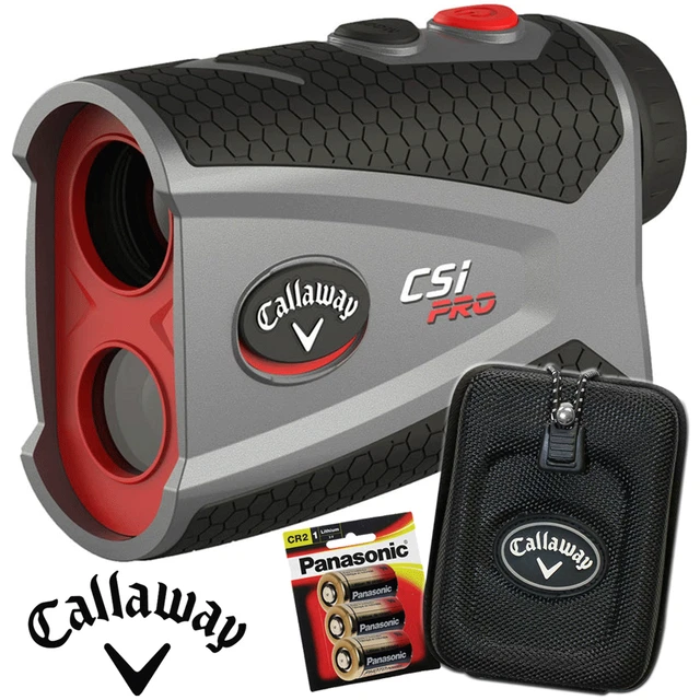 CALLAWAY 2024 CSI Pro Golf Laser Rangefinder +Slope & Storage Case ...