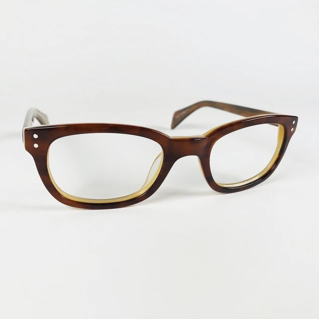 SPECSAVERS EYEGLASSES MOTTLED BLUE SQUARE glasses frame MOD: MANTA RAY ...