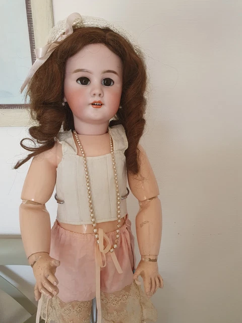 POUPÉE ANCIENNE DEP , tête JUMEAU ,corps JUMEAU MÉDAILLE D'OR, taille 11 EUR 400,00 - PicClick FR