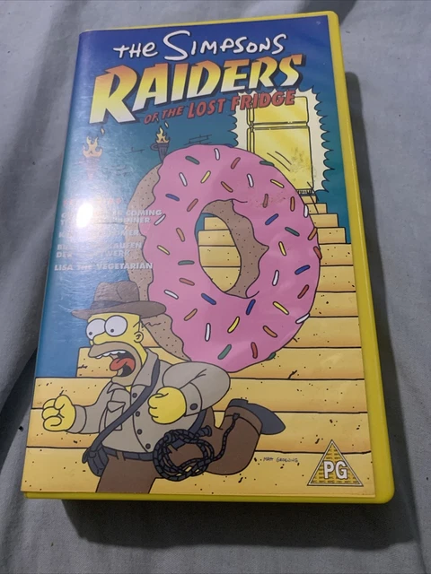 THE SIMPSONS RAIDERS Of The Lost Fridge (VHS/SUR, 2000) £0.99 - PicClick UK