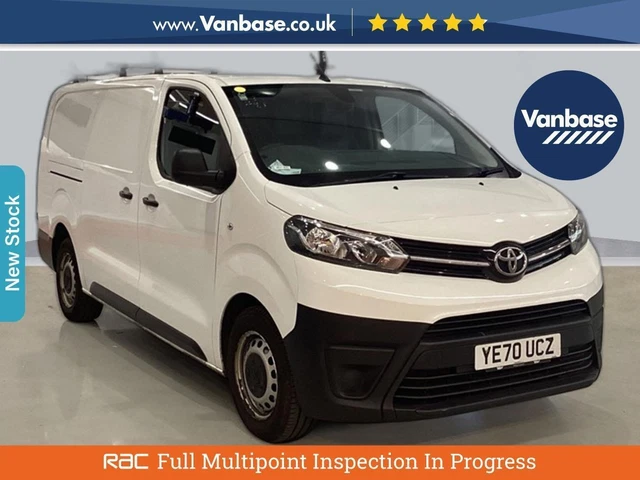 2020 TOYOTA PROACE 2.0D 120 Icon Medium Wheelbase L2H1 Low Roof Van ...