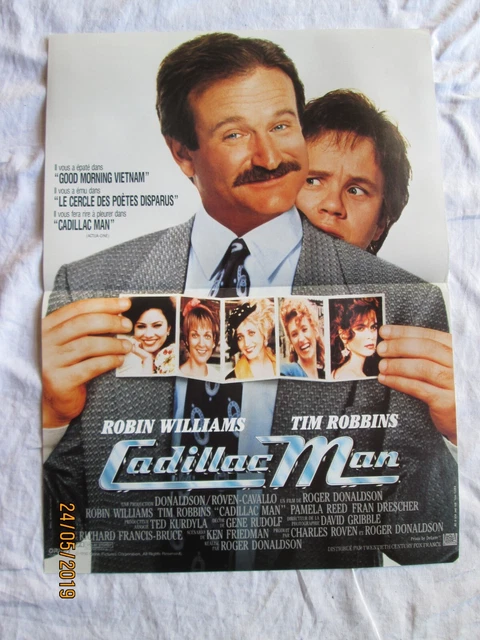 CADILLAC MAN ROBIN WILLIAMS Affiche cinéma originale pliée f 40x60 cm ...