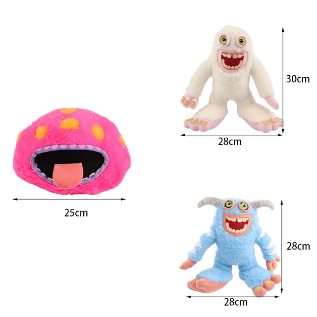 NEW MY SINGING Monsters Soft Teddy Rare Mammott Maw Plush Toy Soft Doll ...