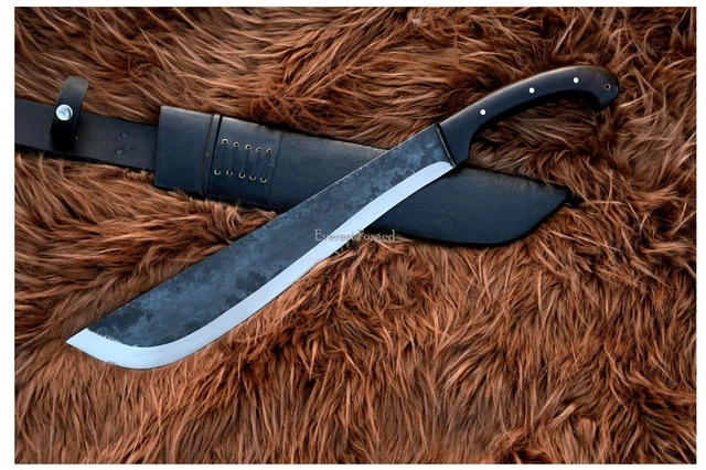 18 INCHES LONG Blade farmer Machete- working Machete Knife Brush ...