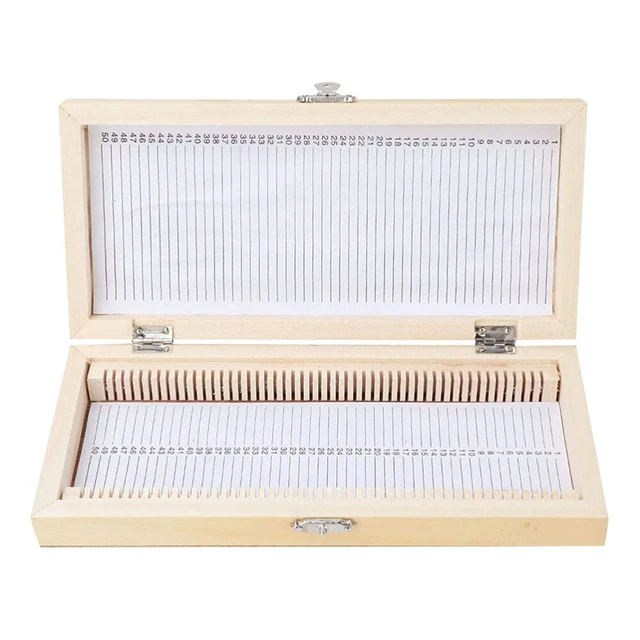 WOODEN MICROSCOPE GLASS Microscope Slide Storage Box £16.39 - PicClick UK