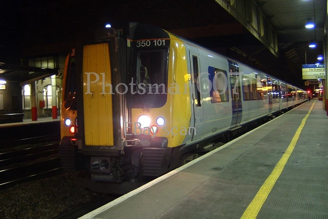 CLASS 350 LONDON Midland 350101, 4 car EMU, in 'as delivered' Grey ...