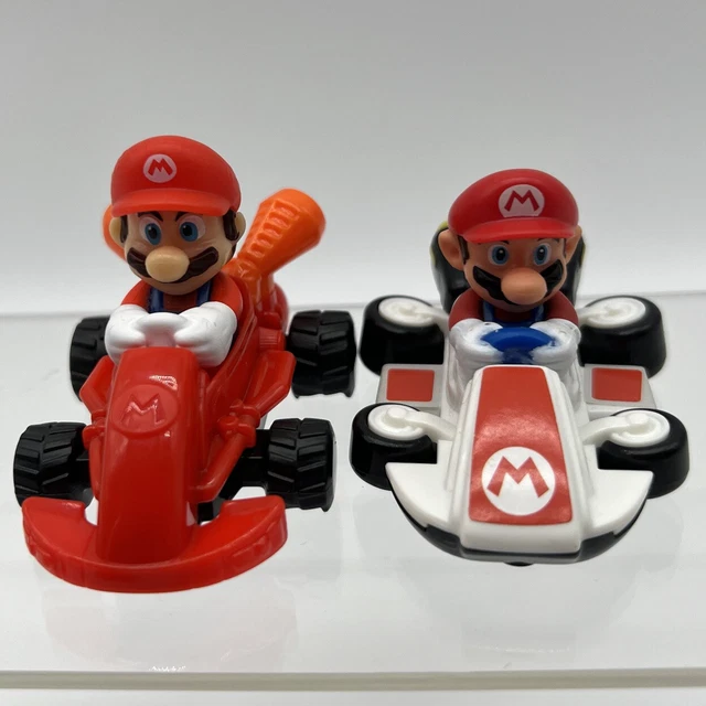 MCDONALDS NINTENDO SUPER Mario Kart Racing Car Red White Toy Car 2022 ...
