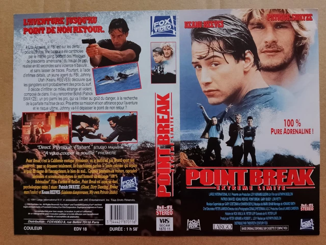 JAQUETTE VHS - Point Break - Vhs Sleeve EUR 5,00 - PicClick FR