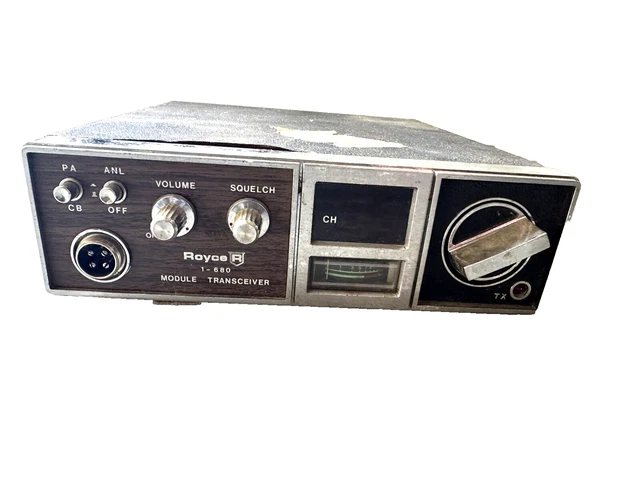 ROYCE ELECTRONICS CORP Radio Module Transceiver 1-680 CB Vintage Repair ...
