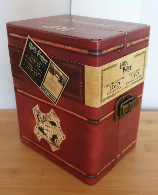 HARRY POTTER LIMITED Edition Hogwarts Chest 12 Disc DVD Set Films 1 - 5 ...