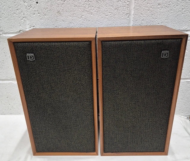 PAIR OF BRITISH Dynatron Speakers LS 1428 £119.99 - PicClick UK