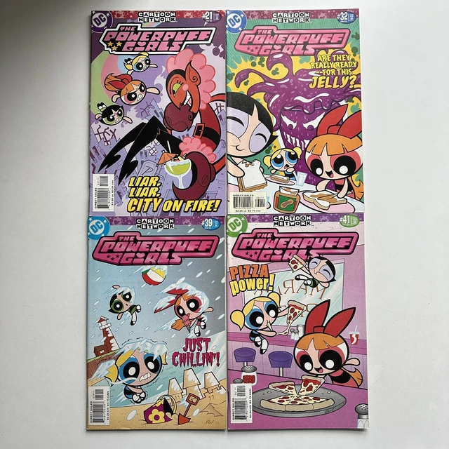 DC COMICS CARTOON Network Powerpuff Girls Lot #21 32 39 41 VF/NM 2003 ...