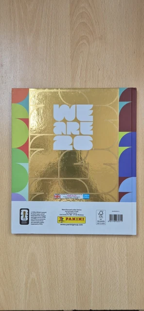 FIFA WORLD CUP 2026™ Official Sticker Collection - Hardback Album w ...