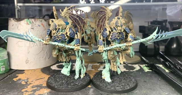 WARHAMMER AOS AGE Of Sigmar ossiarch bonereapers MORGHAST ARCHAI made ...