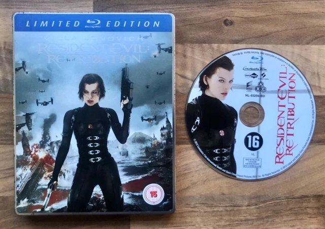 RESIDENT EVIL - Retribution - Limited Edition Blu-Ray Steelbook - Milla ...