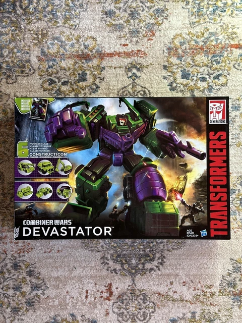 HASBRO TRANSFORMERS DEVASTATOR Combiner Wars Action Figure Set 18 ...