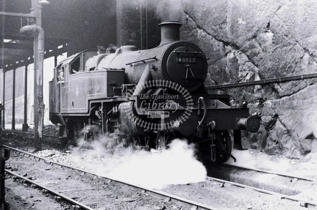 PHOTO BRITISH RAILWAYS Steam Locomotive Class 3P-B 40127 at Brunswick ...
