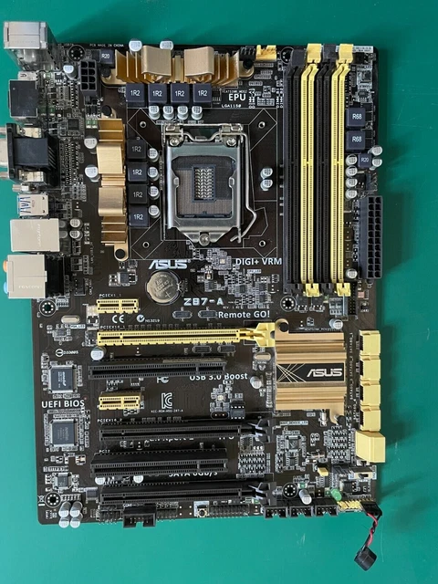 ASUS Z87-A SOCKET LGA1150 DDR3 ATX Motherboard no I/O Shield £8.99 ...