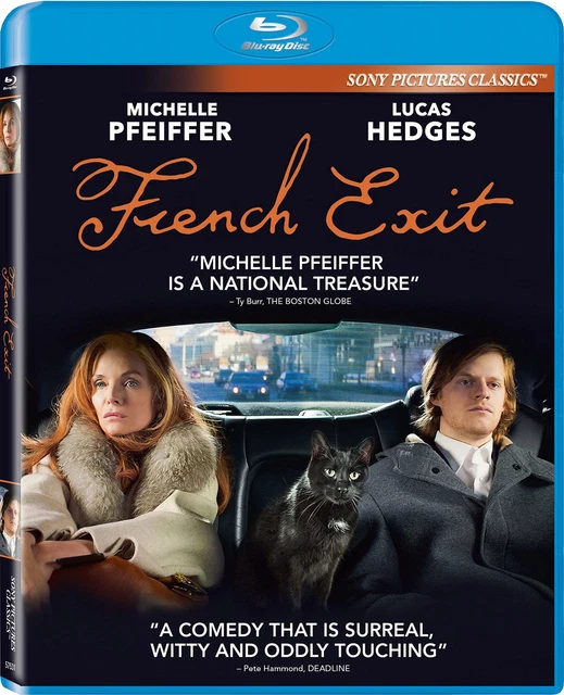 FRENCH EXIT (BLU-RAY) Imogen Poots Lucas Hedges Michelle Pfeiffer ...