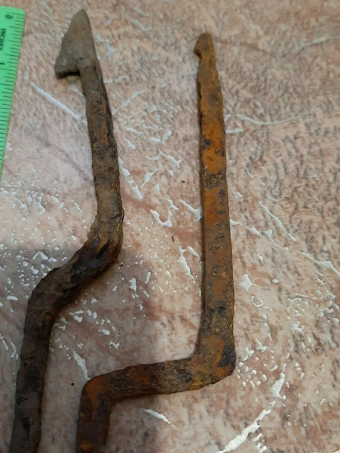 ANCIENT SPEAR AUTHENTIC Iron Fishing Harpoon Viking 10 - 12 century AD ...