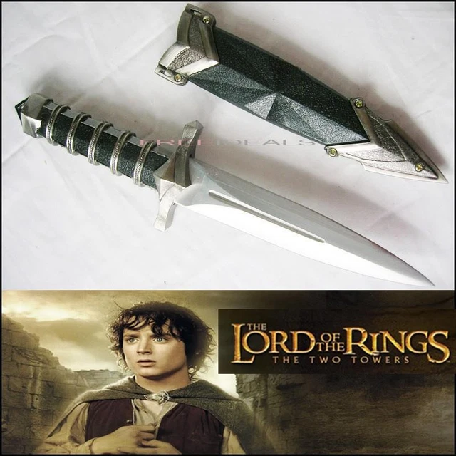 LORD OF THE Rings Frodo Short Sword Dagger/w Scabbard $18.00 - PicClick AU