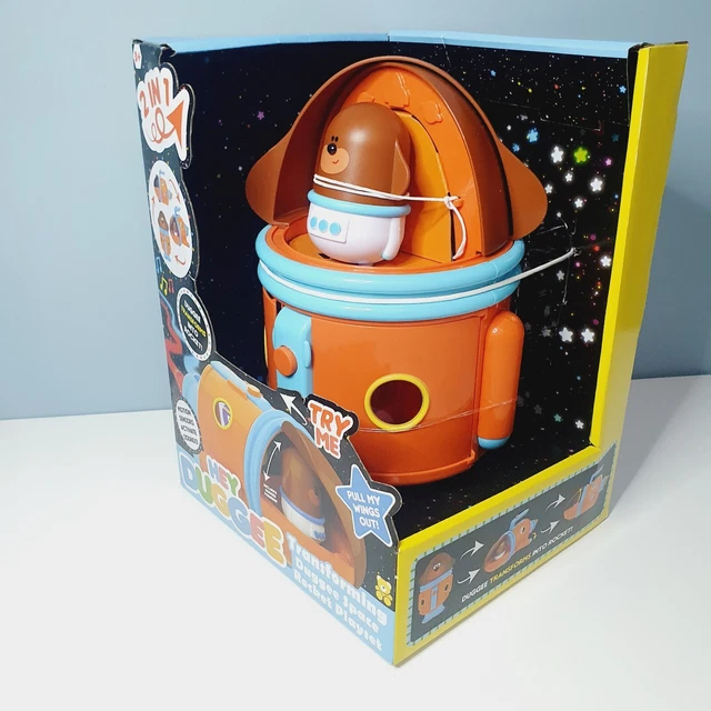 NEW HEY DUGGEE Transforming Duggee Space Rocket Playset £14.99 ...