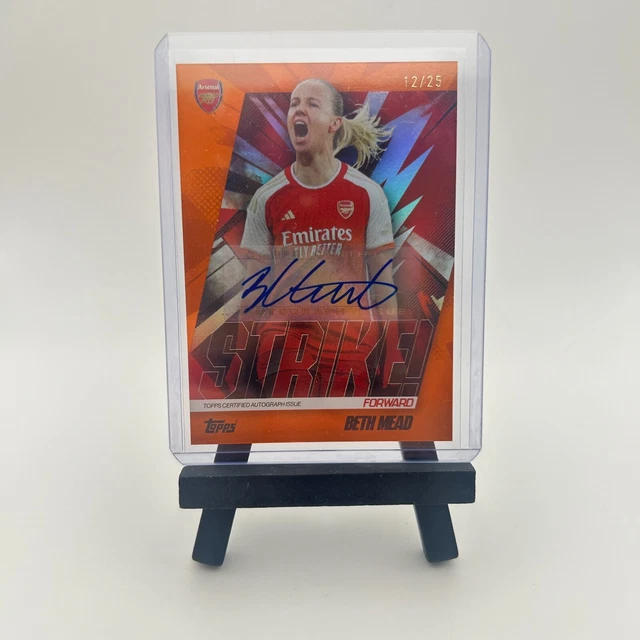 2023-2024 TOPPS ARSENAL Team Set Beth Mead Car /25 Strike (12/25) #SA ...