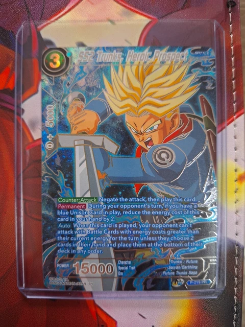 CARTE DRAGON BALL Card Game Trunks Collector Neuve + Toploader EUR 15 ...