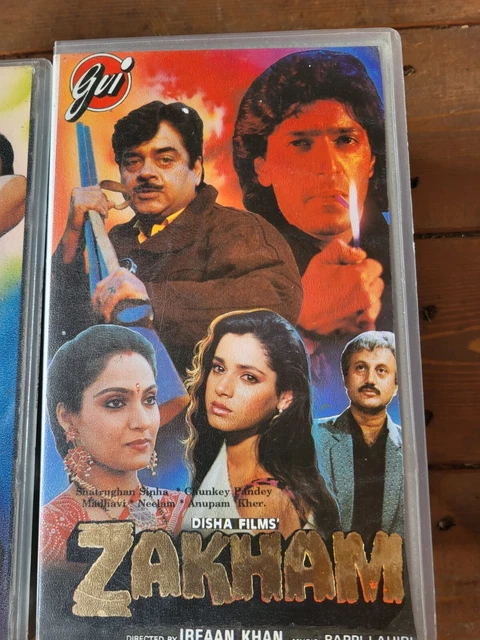 ZAKHAM | BOLLYWOOD Movie VHS Tape £30.00 - PicClick UK